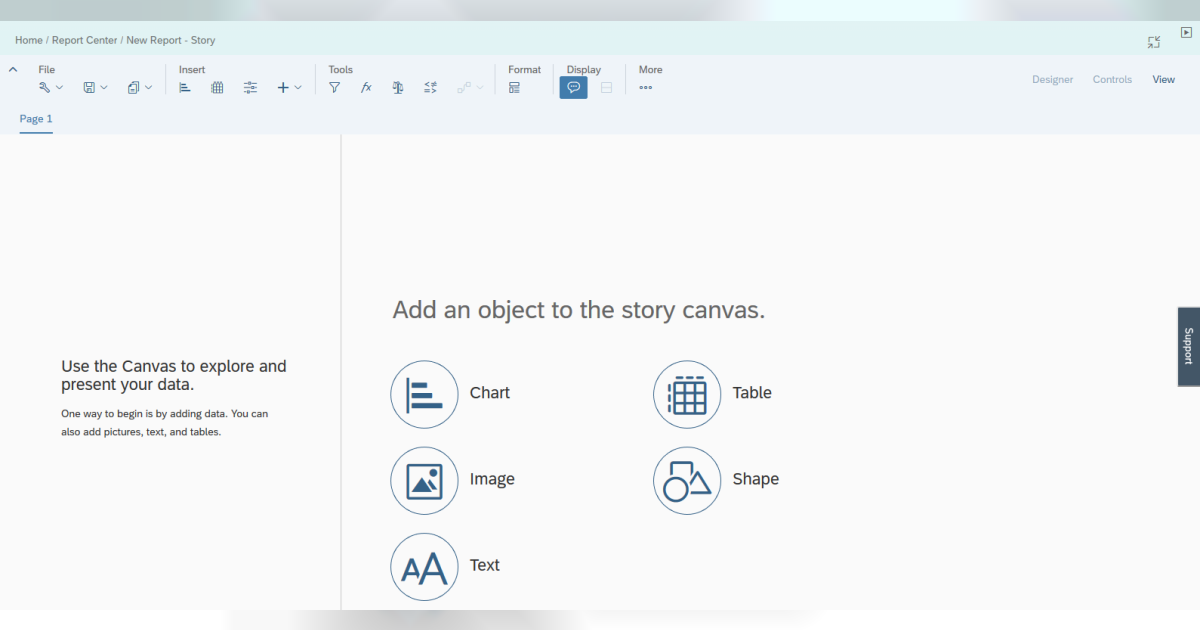 Story Report anlegen in SuccessFactors - People Analytics